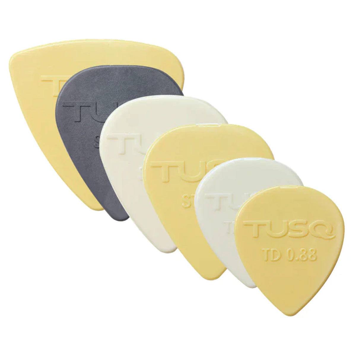 TUSQ® ~ Man-Made Ivory Picks