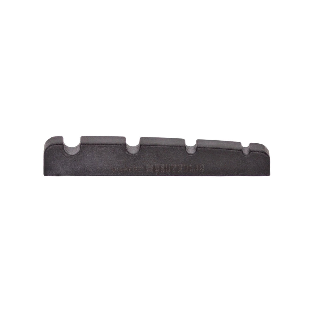 GraphTech Black TUSQ XL Nut ~ 4-String Bass Flat Bottom